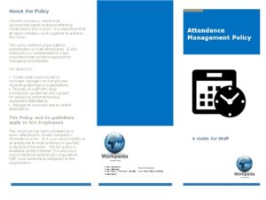 Attendance Policy Brochure